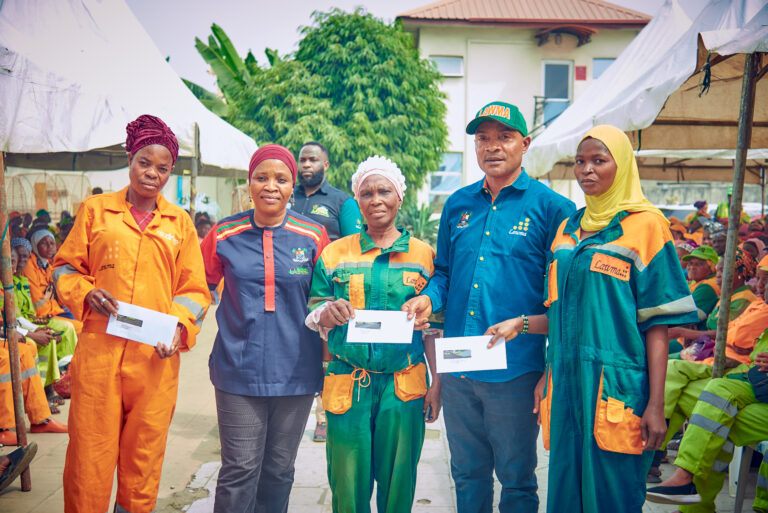 LAWMA Partners LASRRA for Lagos Sweepers ID Cards - The West Newspaper
